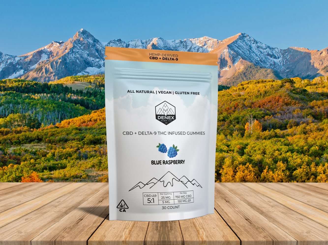 DELTA-9 THC + CBD Gummies - DENEX Hemp Co.